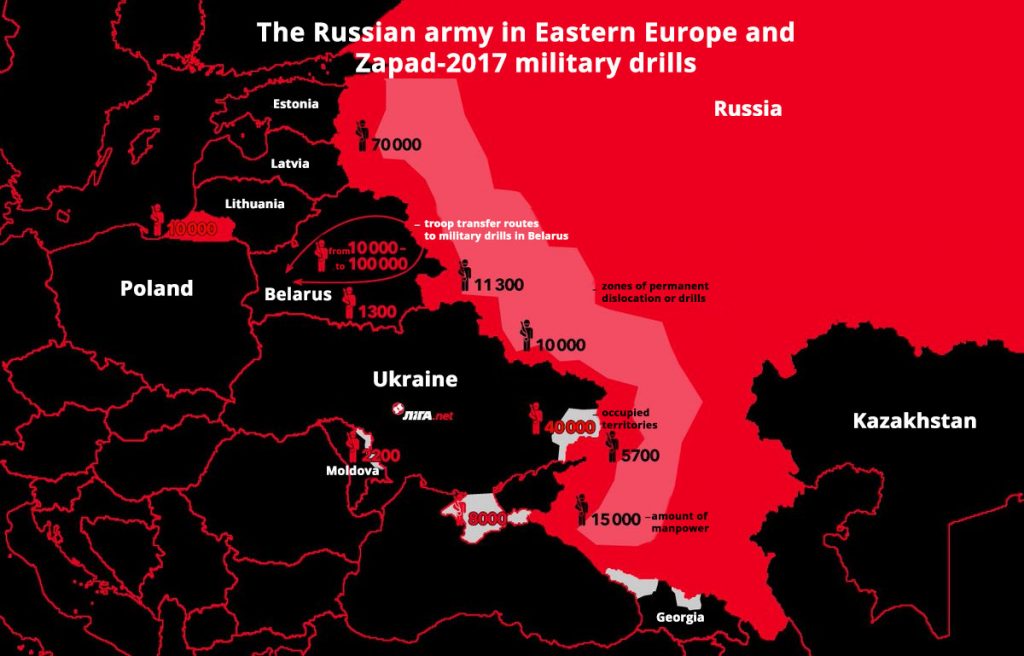 Zapad-2017: military games with an unpredictable ending - Euromaidan Press