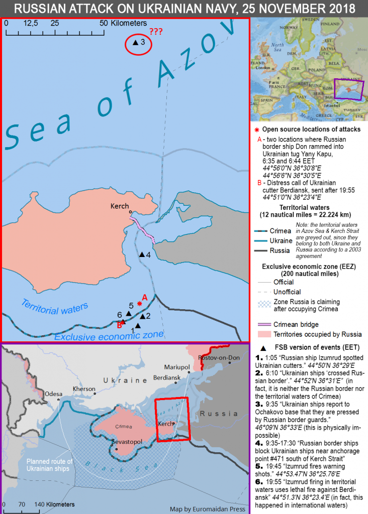 Russian attack on Ukrainian ships: who has a right to do what in the ...