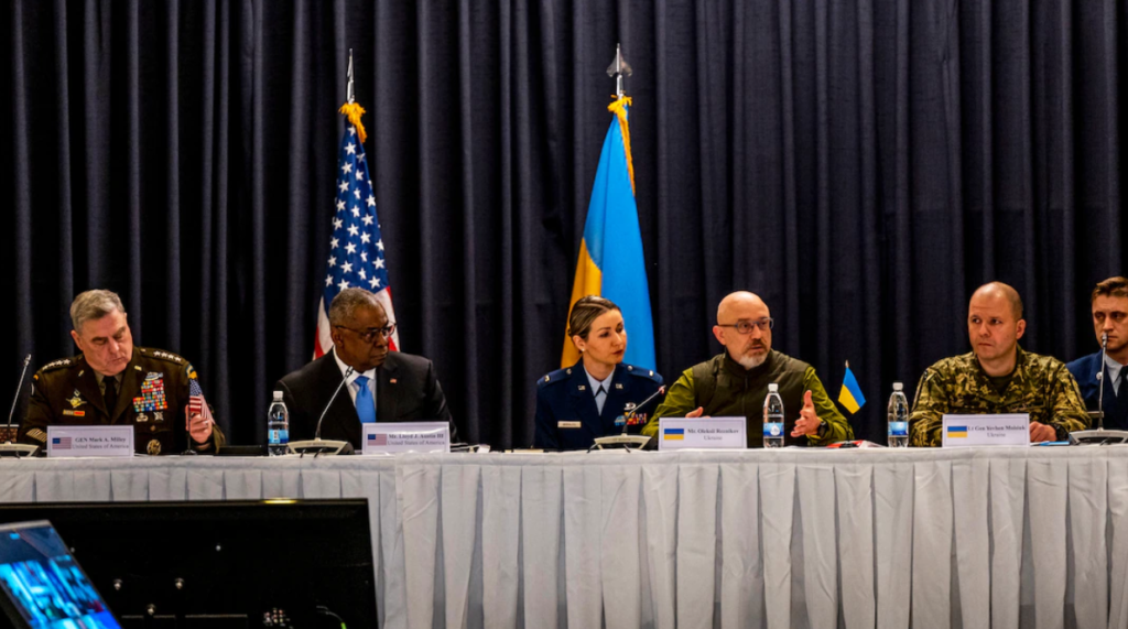Ramstein meeting marks a radical change in Ukraine 's and global security