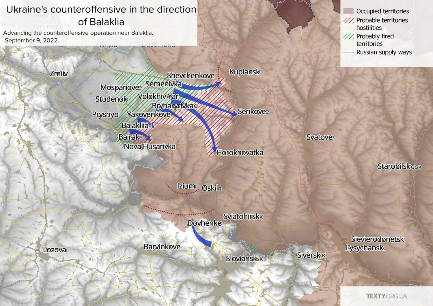 Ukraine's counteroffensive near Kharkiv: what enabled the Balakliya ...