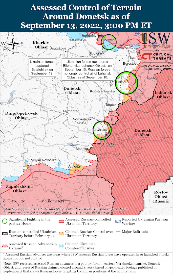 Russo-Ukrainian War. Day 203: Ukraine liberates 8,000 sq km ...