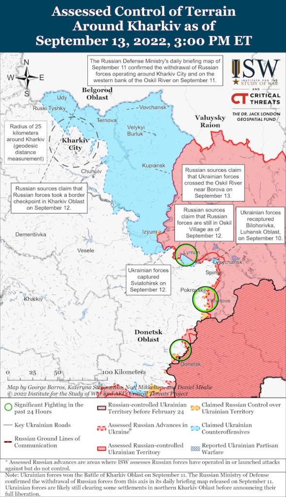 Russo-Ukrainian War. Day 203: Ukraine liberates 8,000 sq km ...