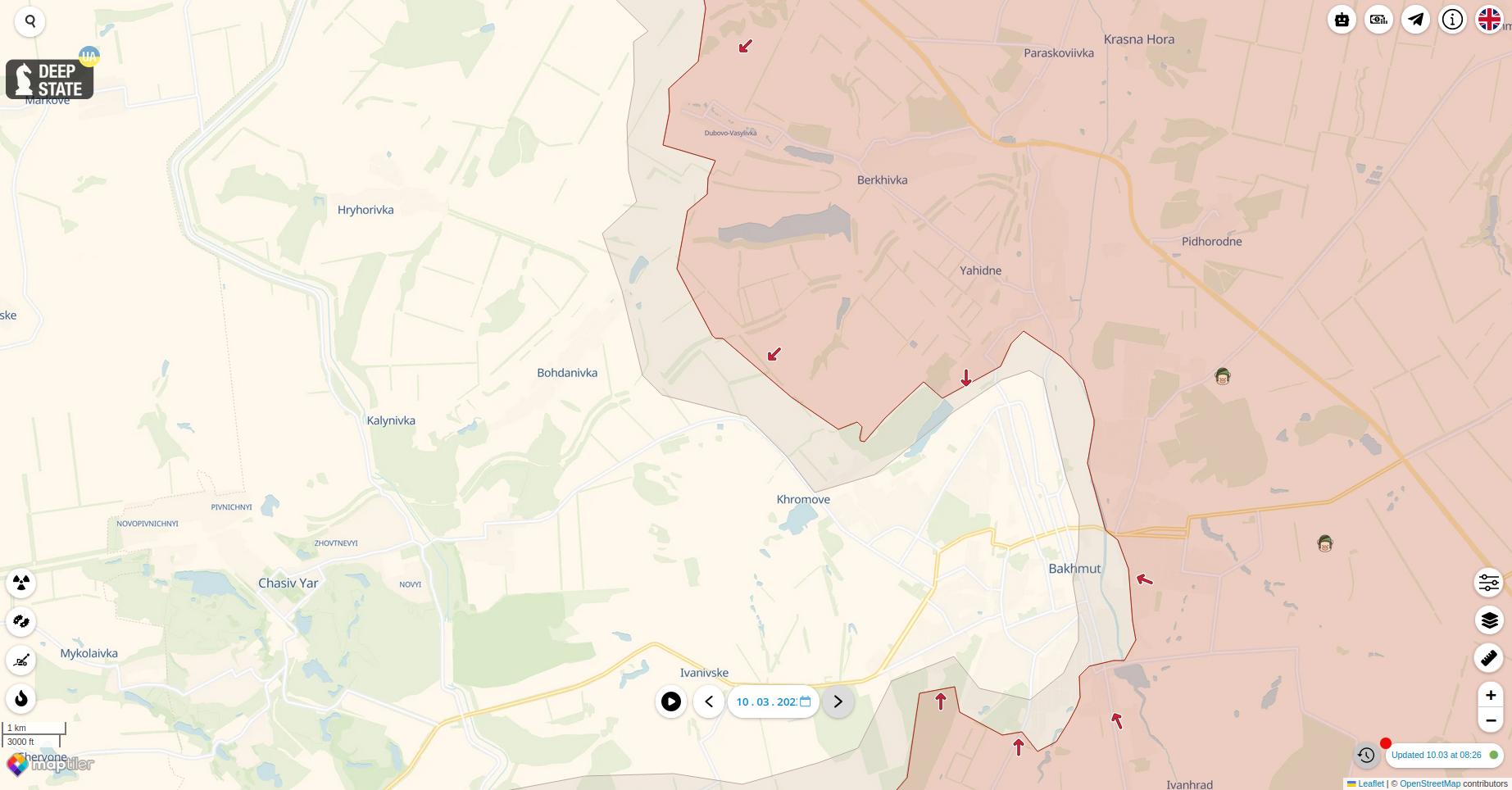 Russian Wagner troops have likely captured a village 6km northwest of ...