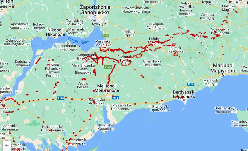 Russia constructs three tiers of defense around Melitopol, anticipating ...