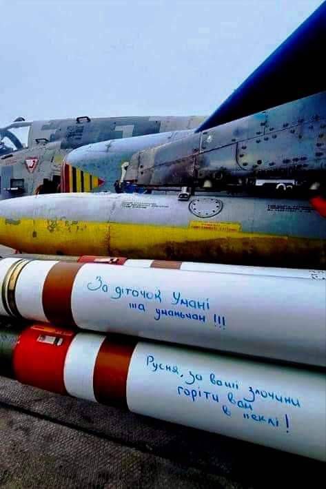 Ukrainian Air Force started using American Zuni rockets to support ...
