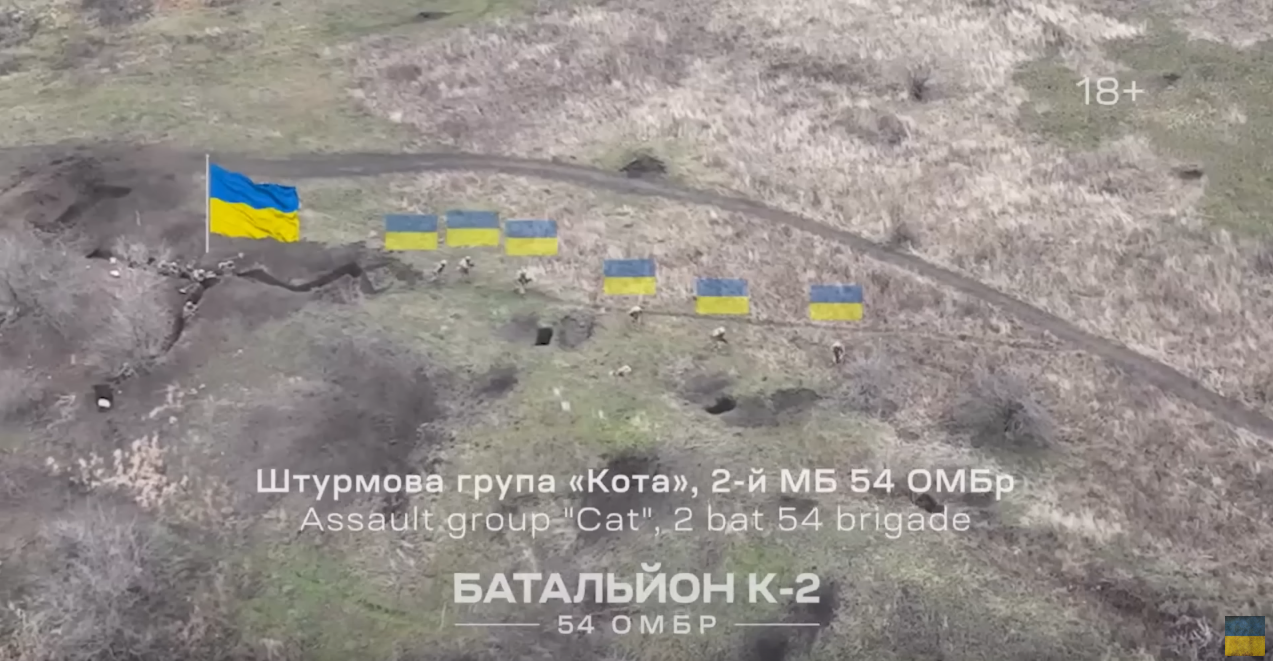 Frontline overview: A localized Ukrainian attack 40 km north of Bakhmut ...