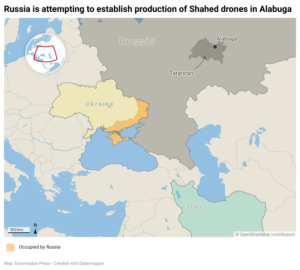 Russia's attempt to produce Shahed drones off to a rough start ...