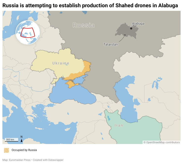 Russia's attempt to produce Shahed drones off to a rough start ...