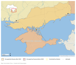 Ukraine reports strike on Chonhar bridge, connecting Crimea with ...