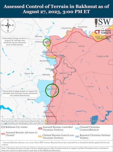 Russo-Ukrainian War. Day 551: Ukraine advances in southern and eastern ...