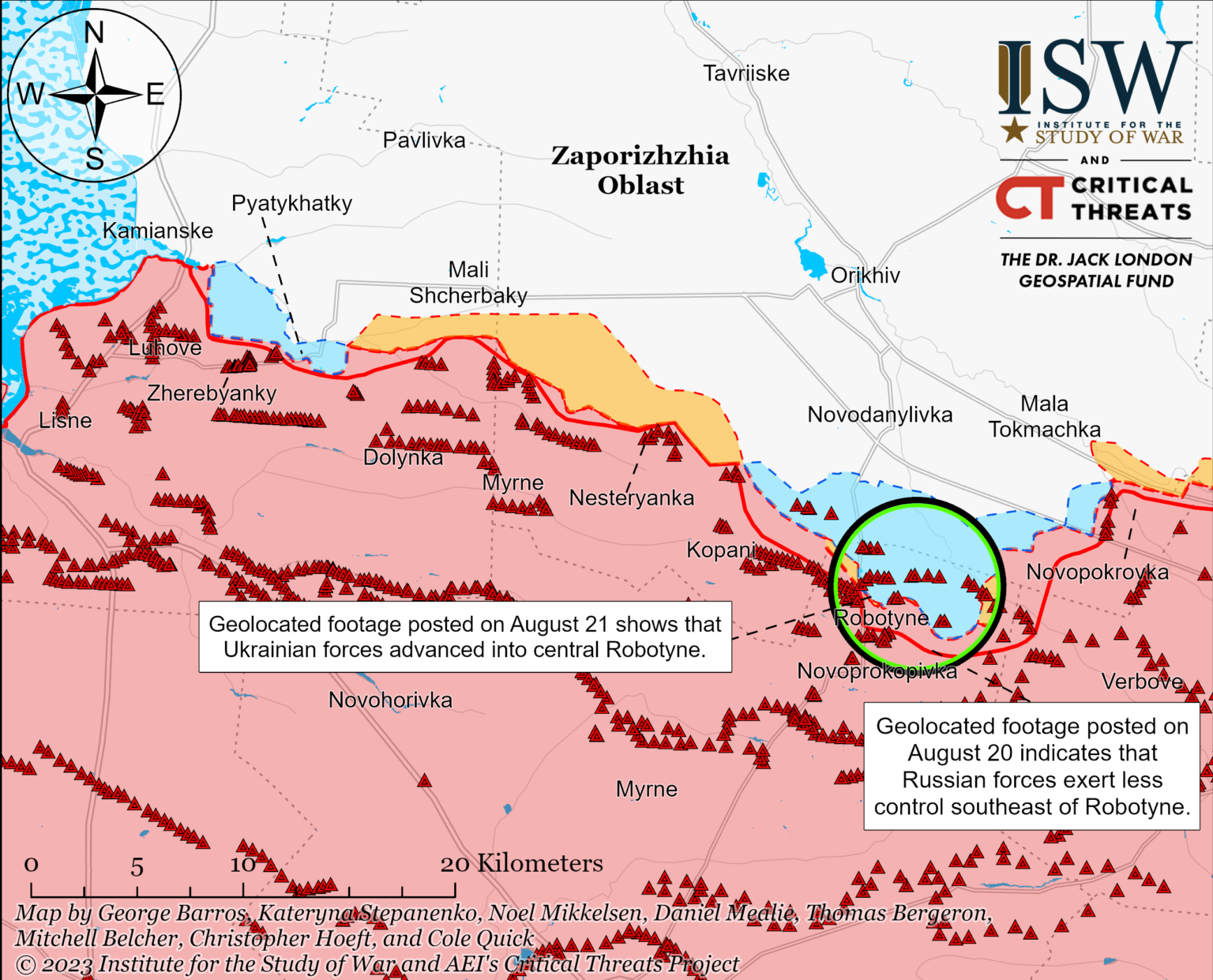 ISW: Ukrainian forces make tactically significant advances near ...