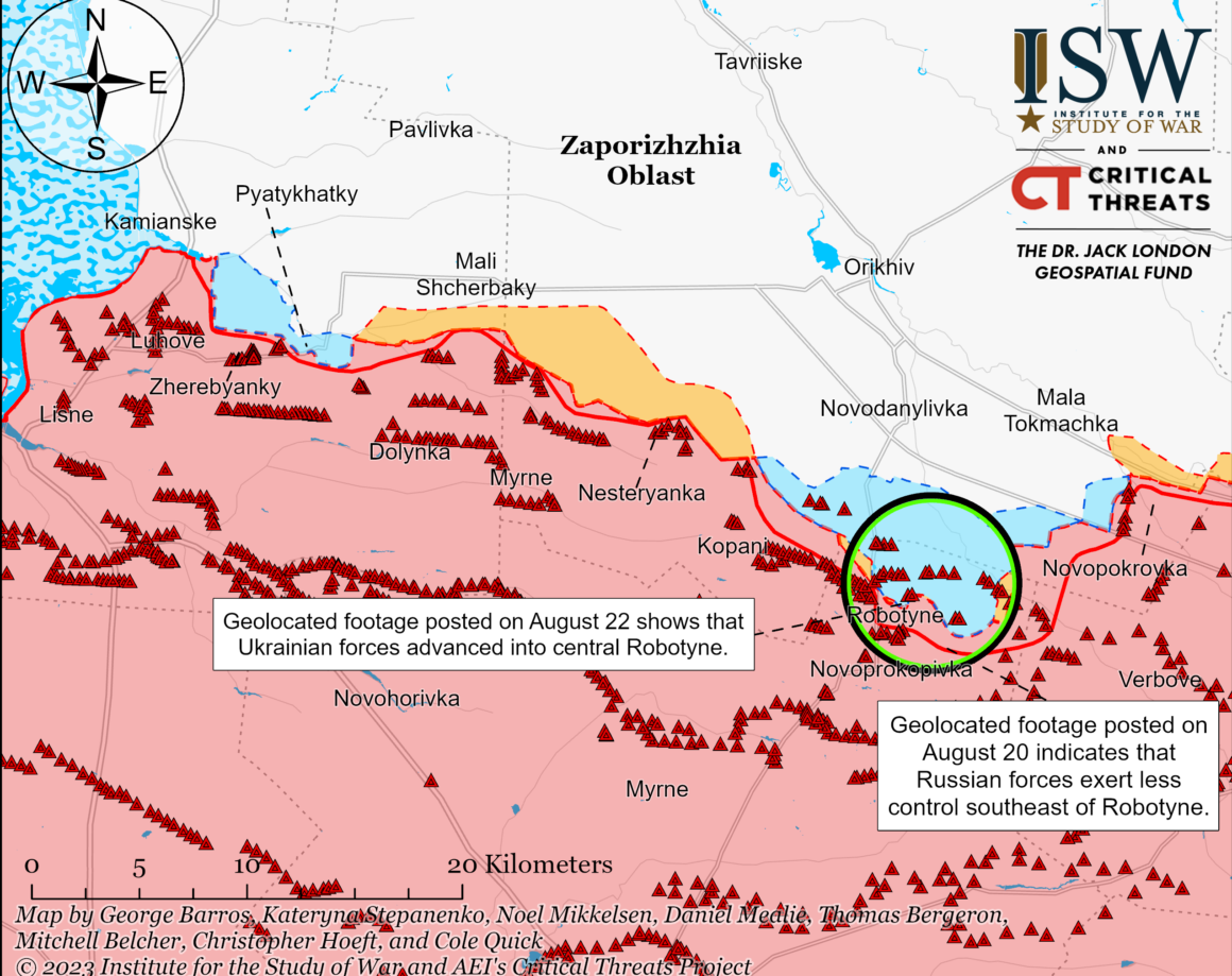 ISW: Ukrainian troops approach Russian second line of defense in ...