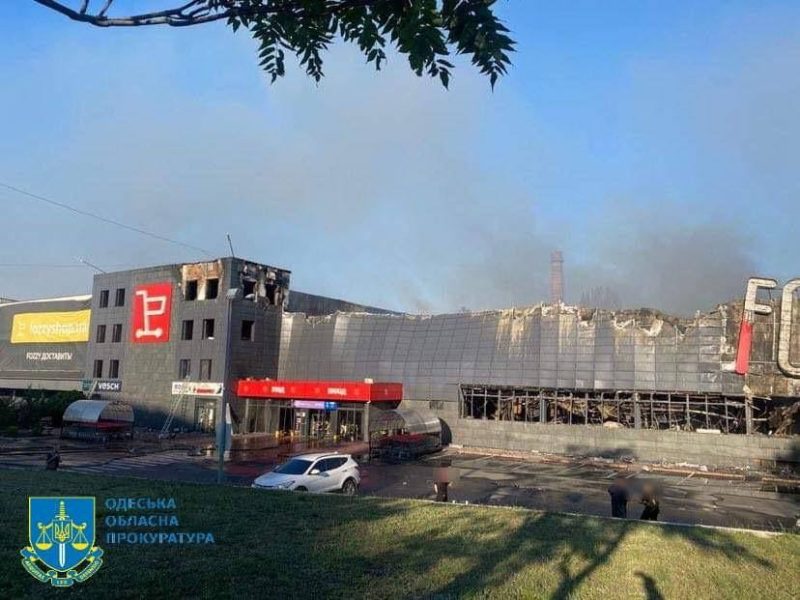 Ukraine downs all missiles, drones of Russia’s night attack, but debris causes damage in Odesa ...