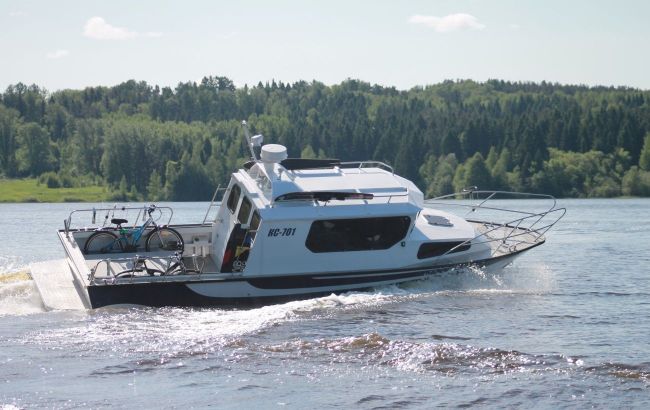 Ukraine's Naval Forces destroy Russian patrol boat in the Black Sea