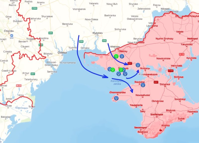 Frontline report: Depletion of Russian air defense in southern Ukraine ...
