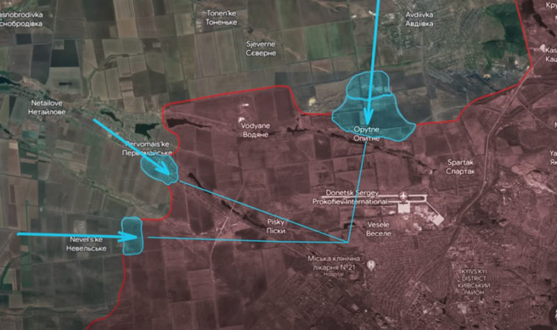 Frontline report: Russian defenses collapse near Opytne next to Donetsk ...