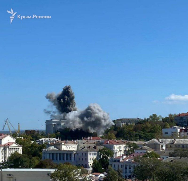 Operation Crab Trap: Ukrainian military gives some details on Sevastopol Russian Navy HQ attack ...