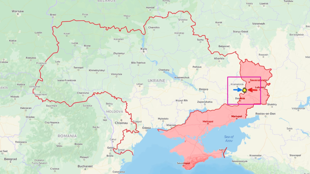 Frontline report: Ukrainians cross railway line near Klishchiivka, look ...