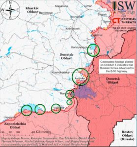 ISW: Ukraine advances south of Bakhmut as Russia struggles to divert ...