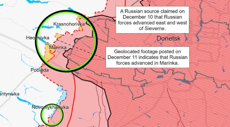 Commander Tarnavskyi denies "complete capture" of Marinka by Russians ...