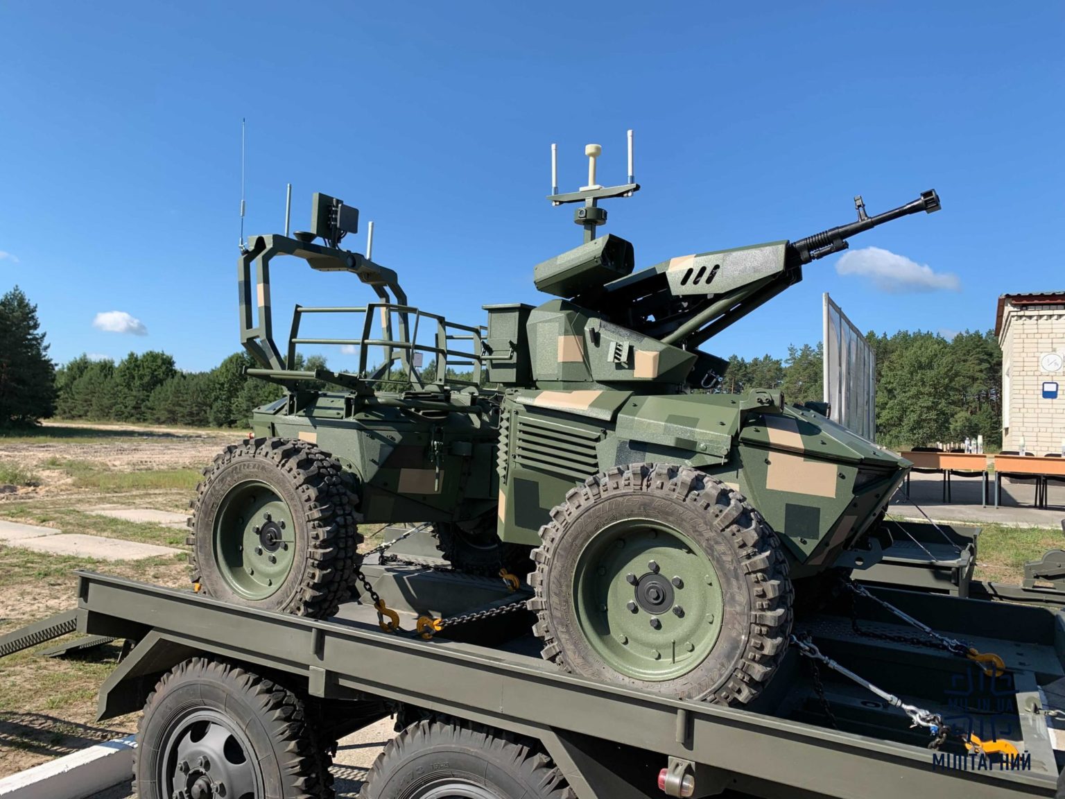 Warfare history's first: Ukrainian combat robot adjusted via UAV engages Russian positions ...