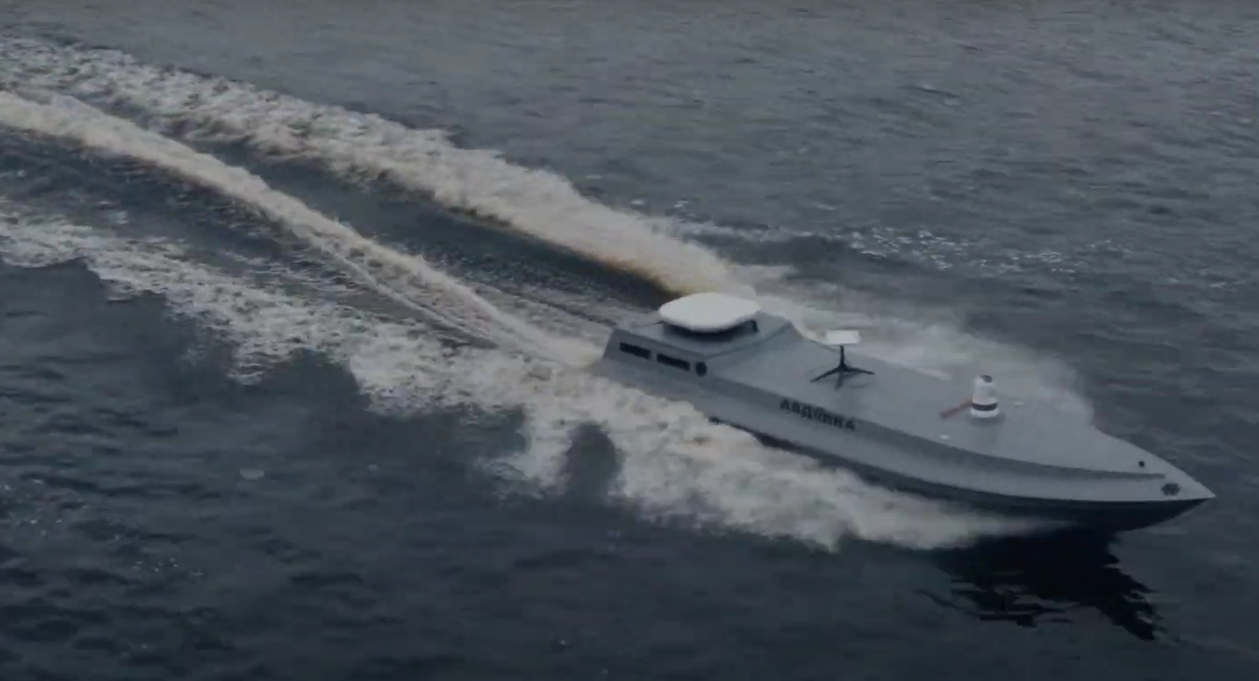 Ukraine unveils Sea Baby Avdiivka naval drone - Euromaidan Press
