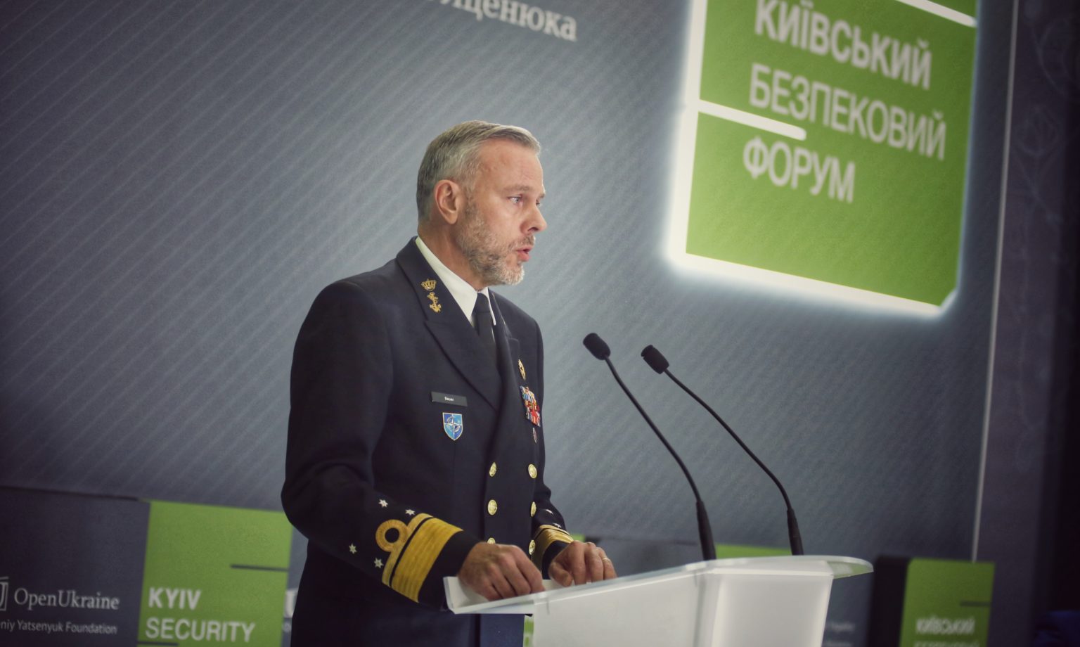 Admiral Bauer, NATO military head, makes first Ukraine visit since ...