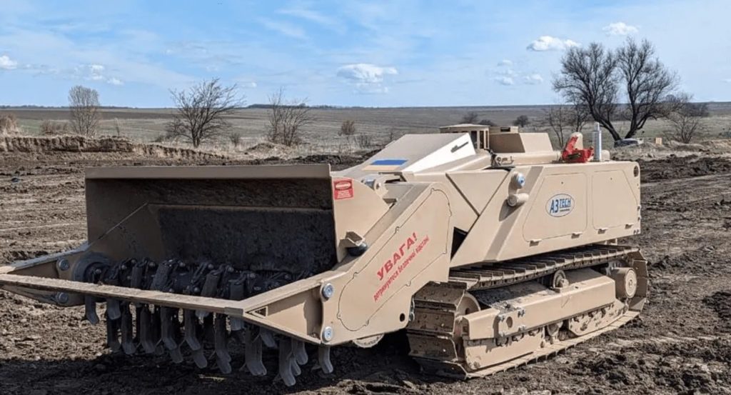 Ukraine partially localizes production of Croatian MV-4 demining ...
