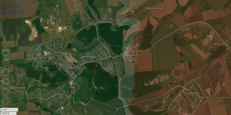 Fierce fighting near Siverskyi Donets-Donbas canal as Russian forces ...