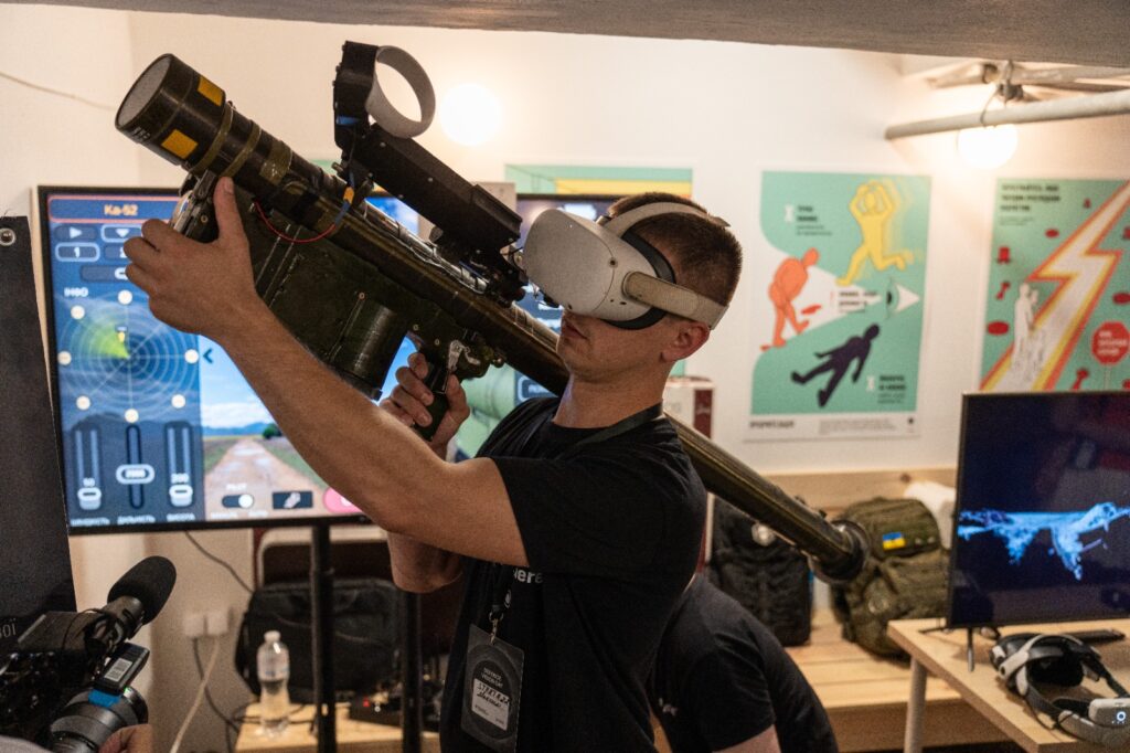 VR/AR military tech projects take center stage at Kyiv's Defence Vision ...