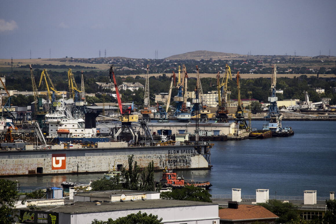 UK intel: Ukrainian strike on ferry at Kavkaz port will force Russia to ...