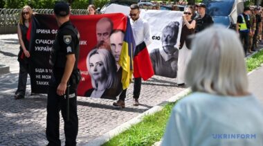 Ukraine remembers linguist Iryna Farion, target of Kremlin's propaganda, assassinated in Lviv in ...