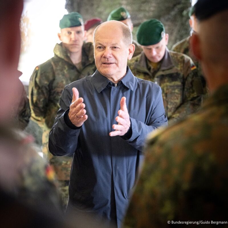German сhancellor reaffirms support for Ukraine amid the possibility of ...