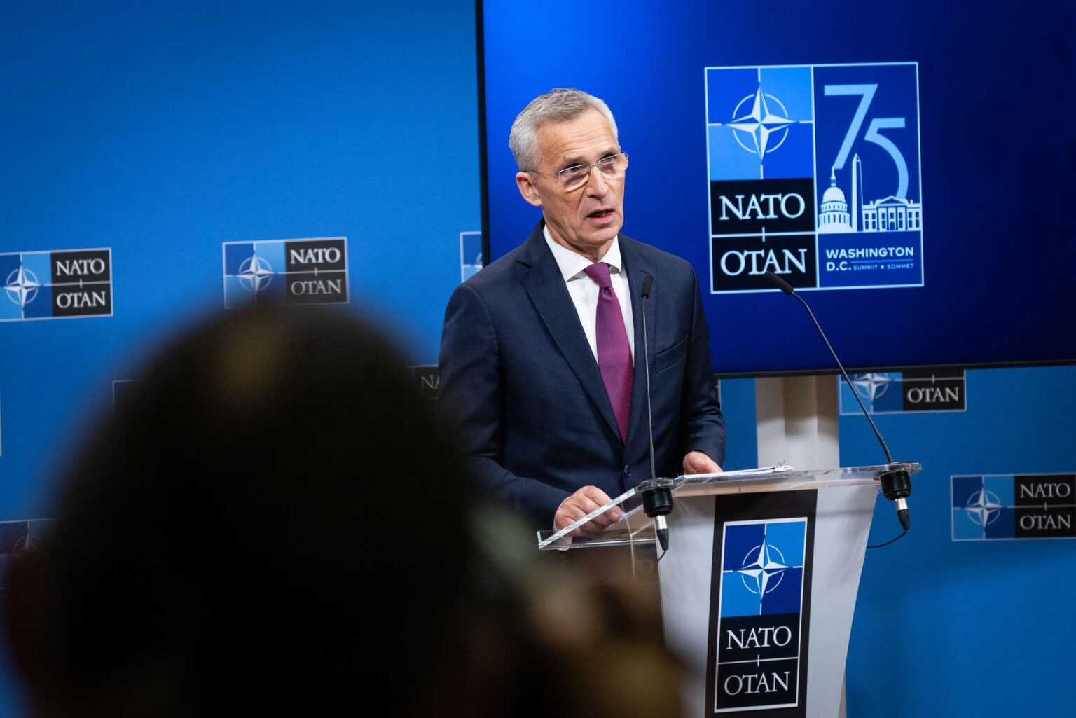 Stoltenberg: NATO states should support Ukraine's peace plan, not China ...