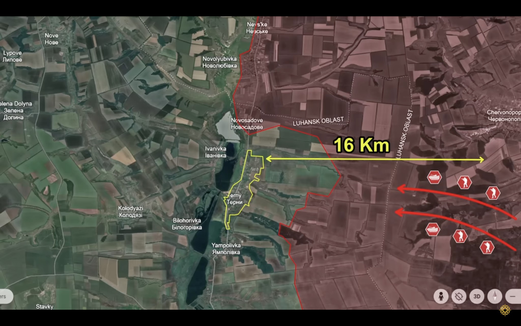 Frontline report: Russians suffer high losses near strategic Terny due ...