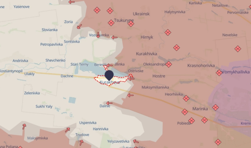 Deep State: Kurakhove remains epicenter of fighting, nearly 700 clashes ...