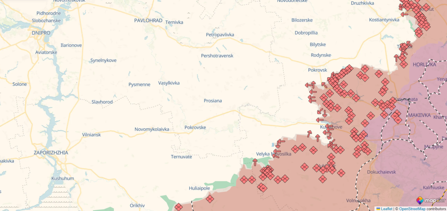 Ukrainian forces regain control of Novyi Komar in Donetsk Oblast ...