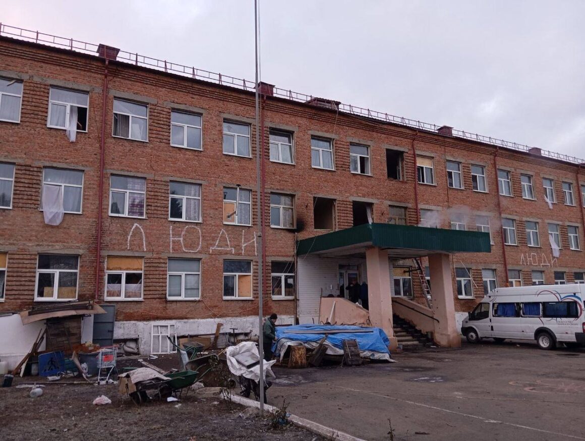 Russian attack on elderly care facility in Russia's Kursk Oblast leaves ...