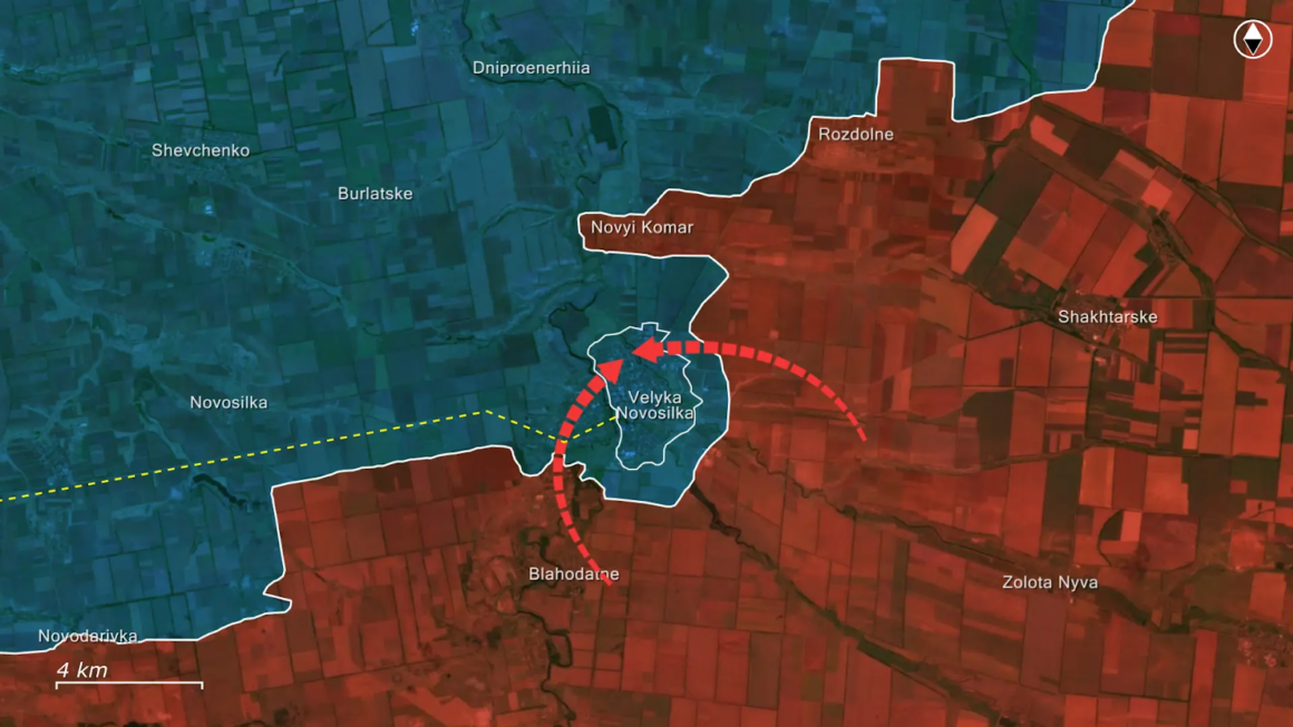 Frontline Report: Ukrainian garrison withdraws from Velyka Novosilka ...
