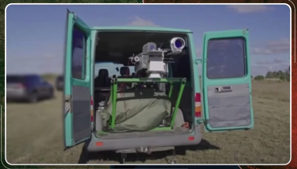 Frontline report: Ukraine's sci-fi laser weapon Tryzub blinds Russian ...