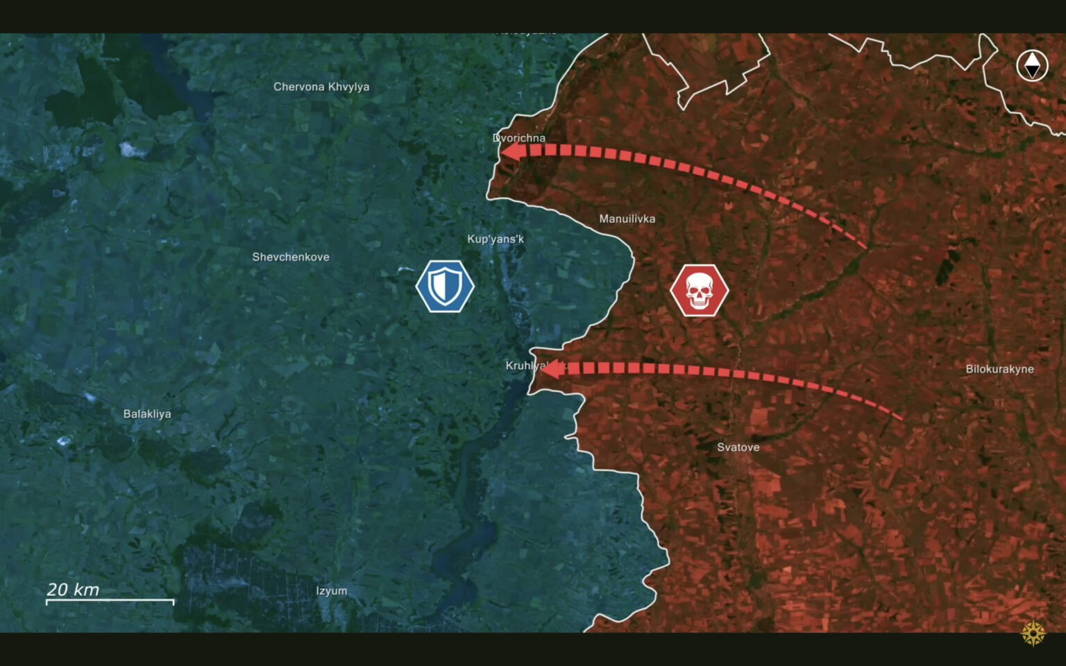 Frontline report: Year-long Russian assault on strategic Kupiansk fails ...