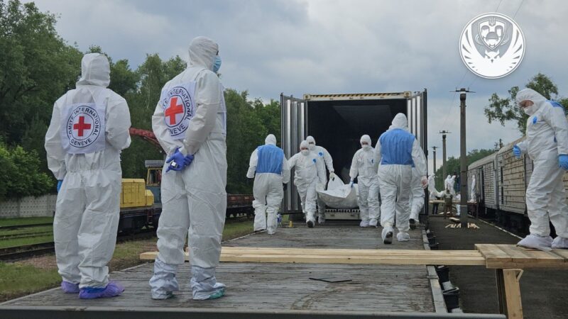 Ukraine begins long work of identification bodies of fallen soldiers ...