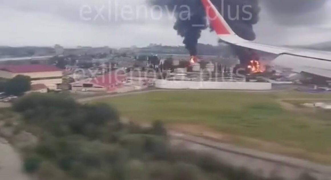 Rosneft’s southern oil hub on fire: drones set Russia's Adler depot ...