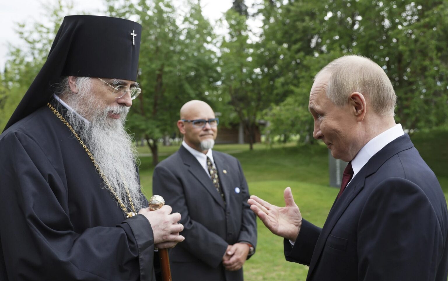 “Forever grateful”: US Orthodox Archbishop cosied up to Putin in Alaska ...