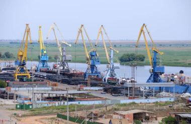 Ukraine strikes Russian Olya port in Astrakhan Oblast, targeting vessel ...