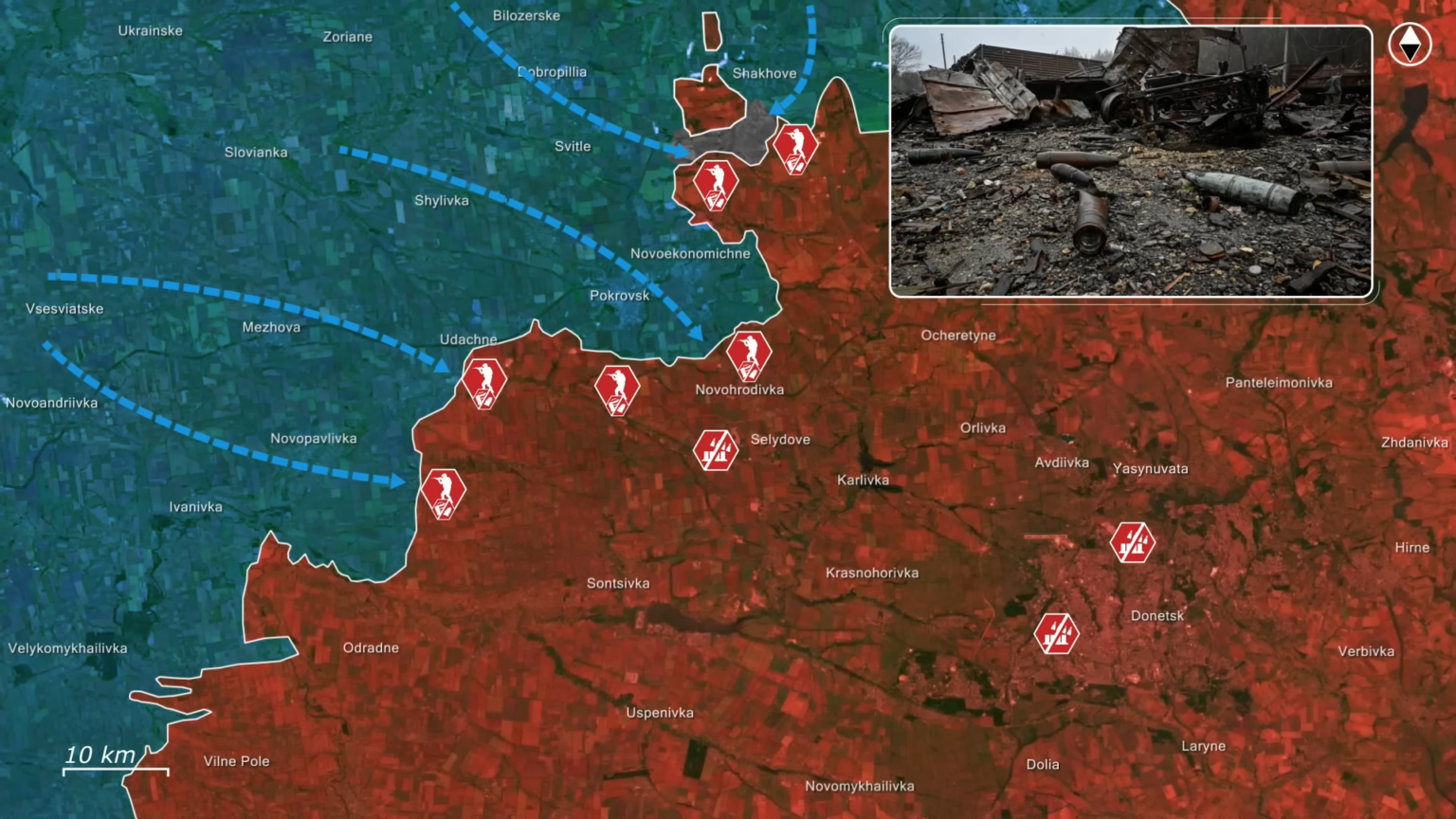 Frontline report: Ukrainian drones devastate Russian ammunition depots ...