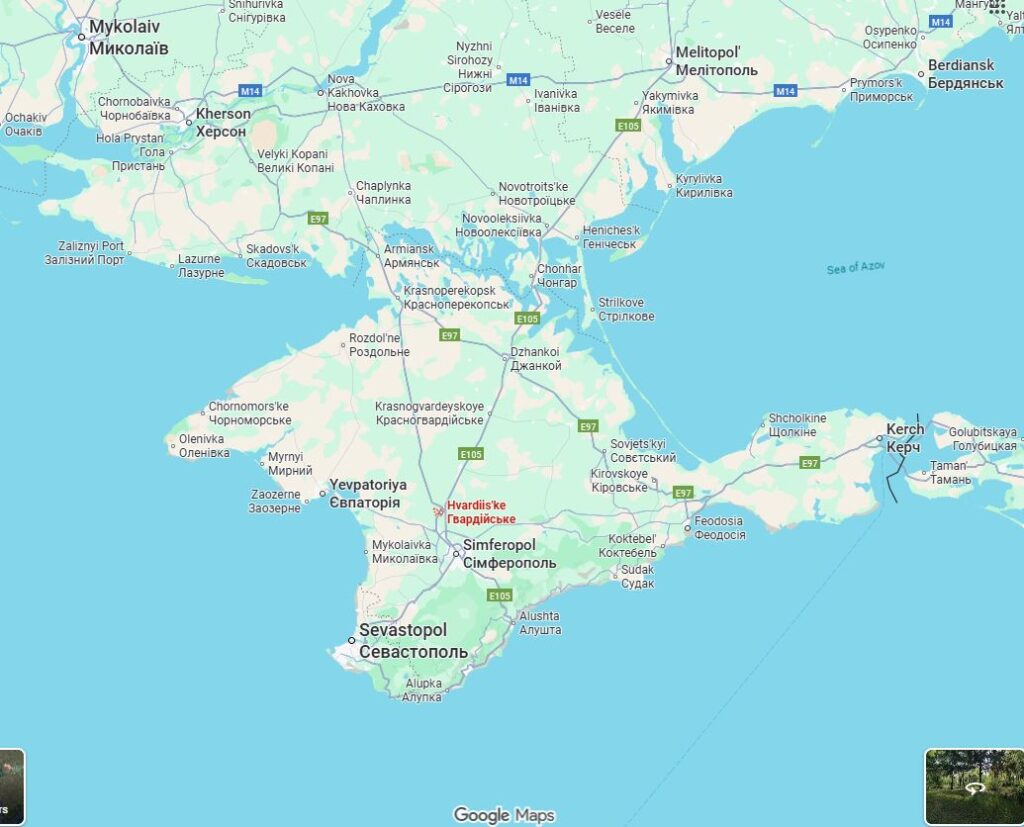 Massive fire engulfs ATAN oil depot in occupied Crimea after night ...