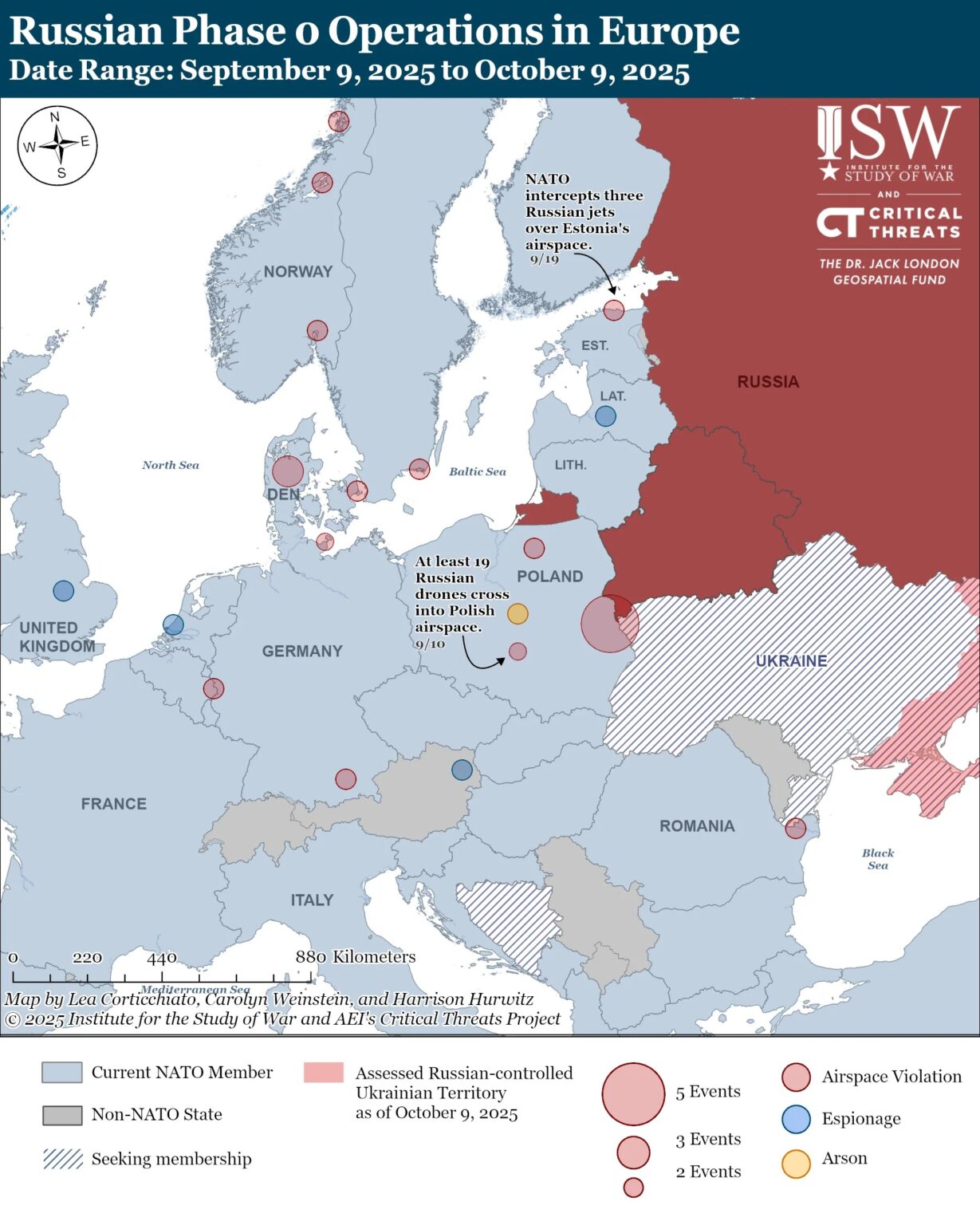 ISW: Russia steps up covert and overt attacks on Europe — NATO races to ...