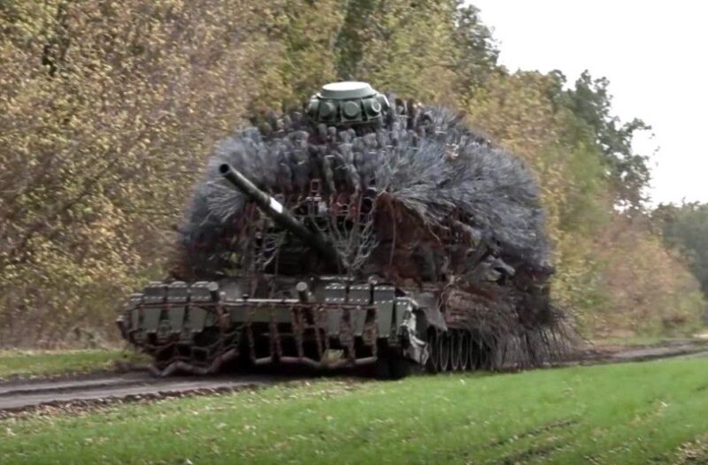 Russia's next drone-beating tech: dandelion tanks trigger FPVs early