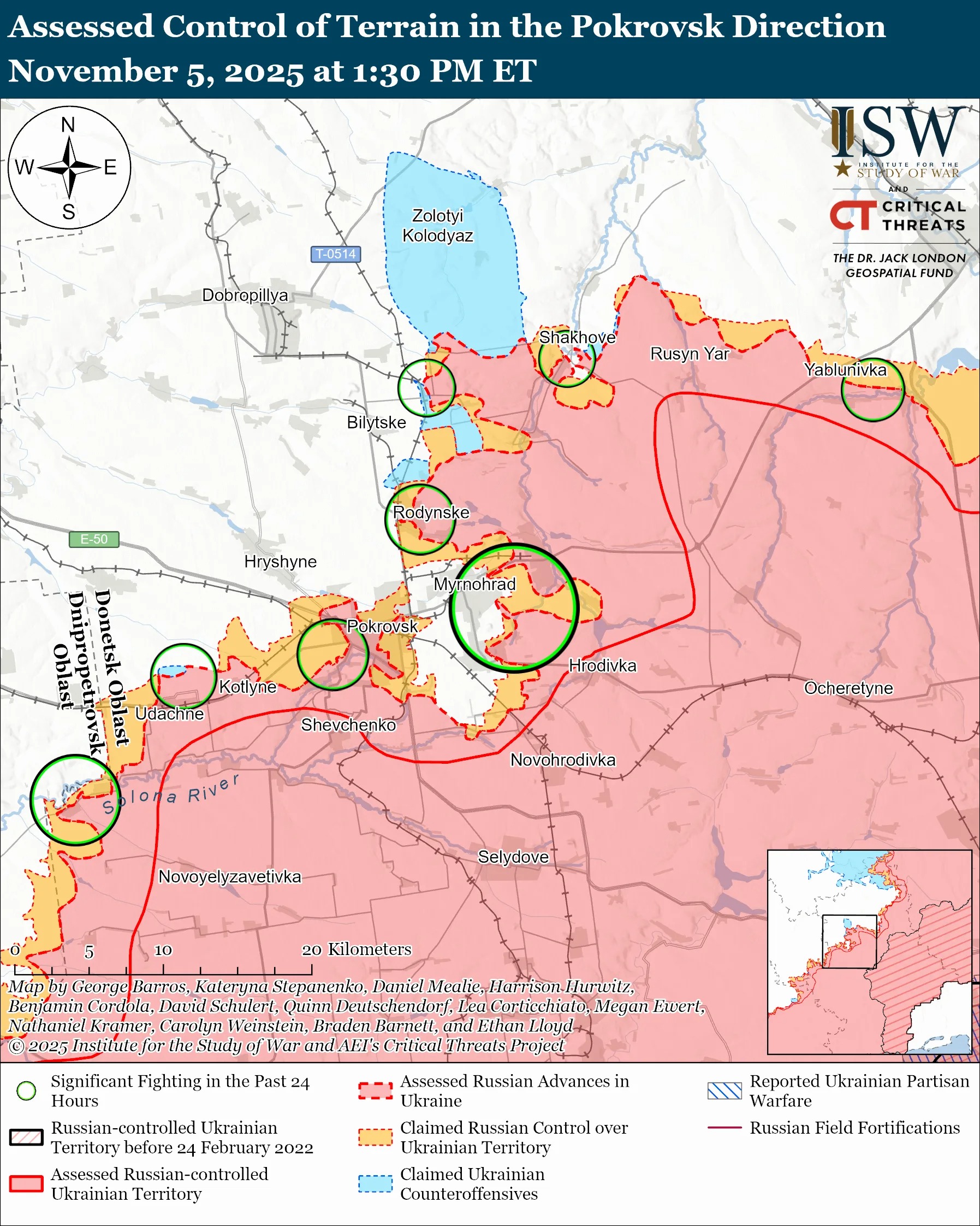 ISW: Russia floods Pokrovsk front with three armies as its losses soar ...